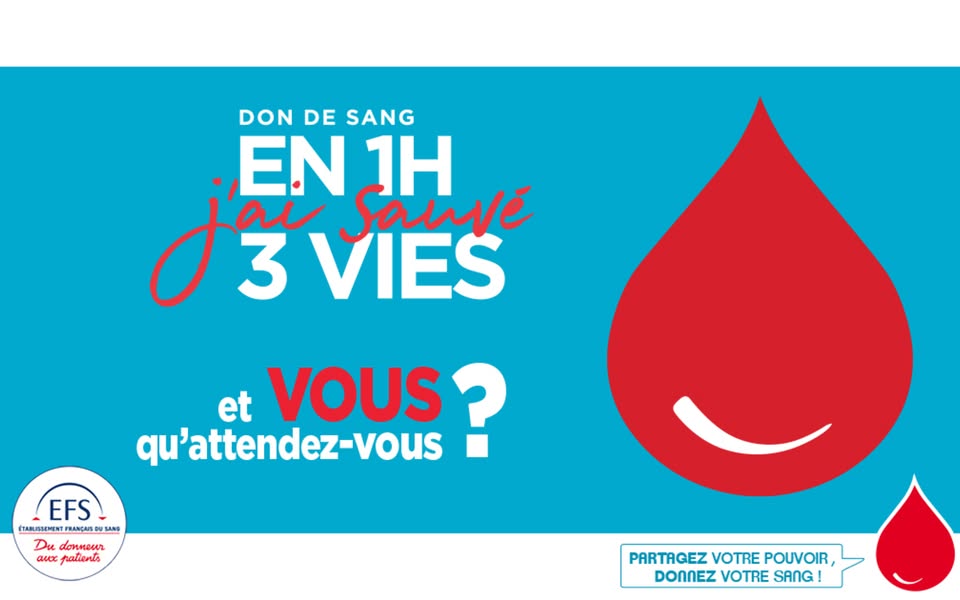 France service Longuyon - Blood donation drive