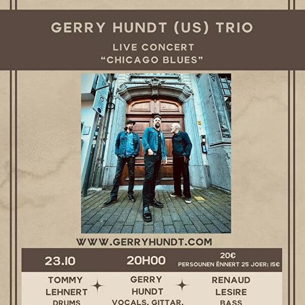 ManuKultura - Gerry Hundt Trio (USA) en concert "Chicago Blues"
