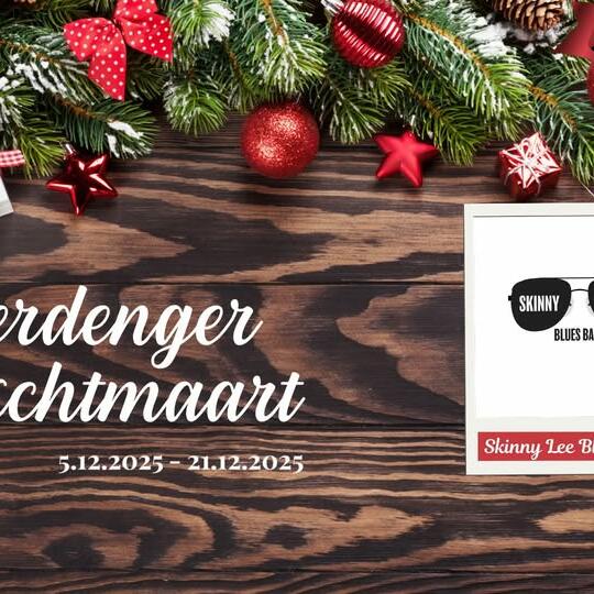 Ville de Differdange - Christmas Market with Skinny Lee Blues Band