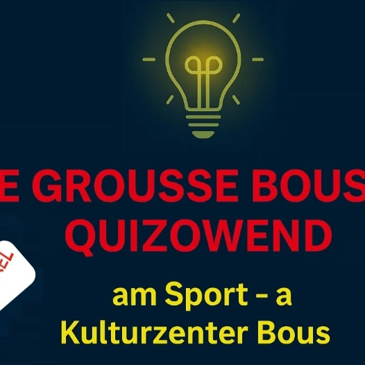 Centre culturel et sportif Bous - Soirée Quiz par Bouser Spektakel ...