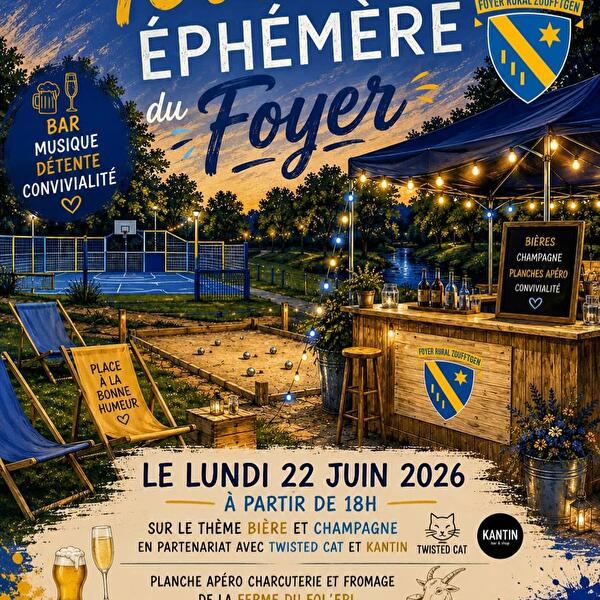 Country Tourism Thionvillois - The Foyer's Pop-up Terrace | Zoufftgen