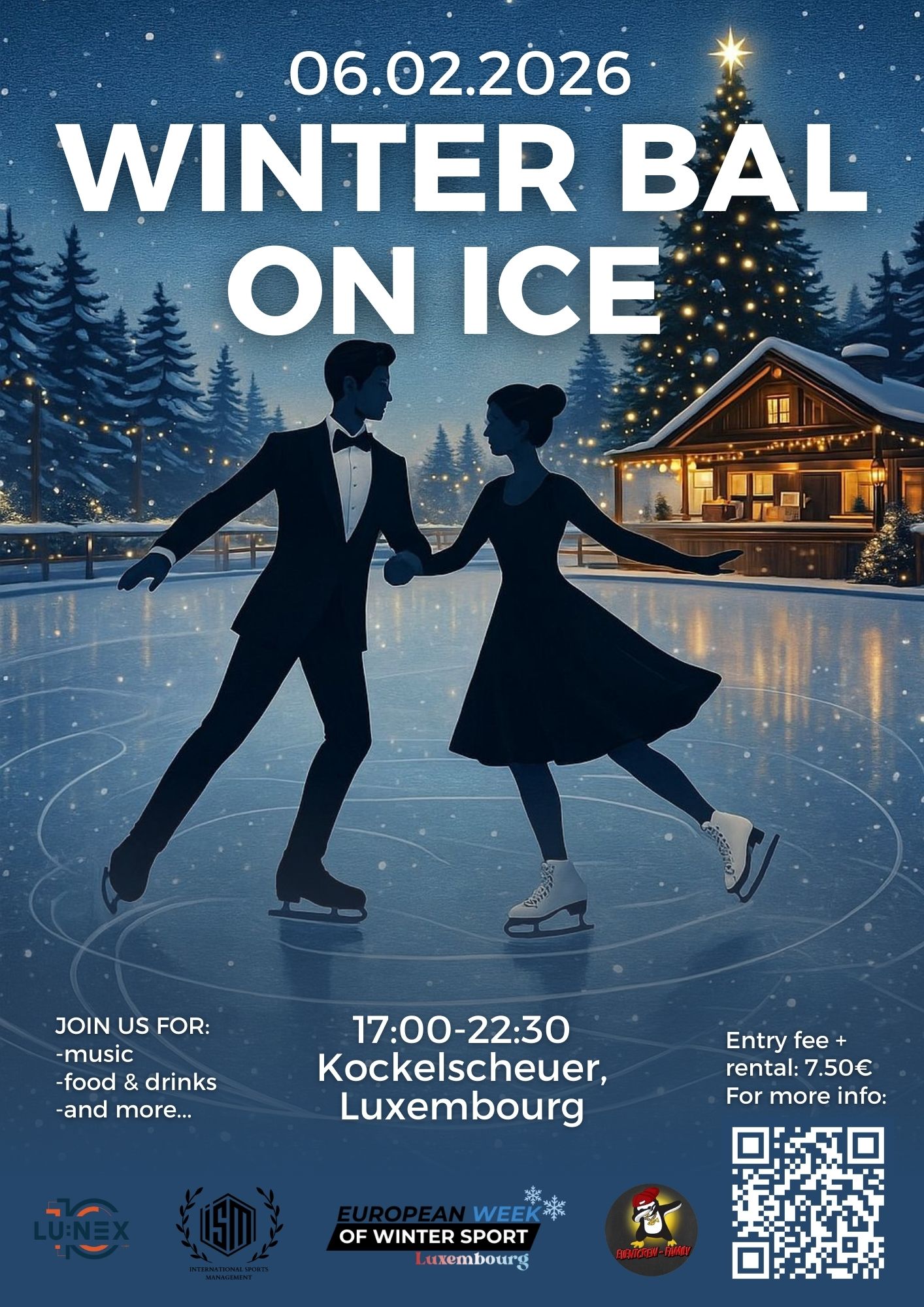 Patinoire Kockelscheuer - Winter bal on ice | Luxembourg
